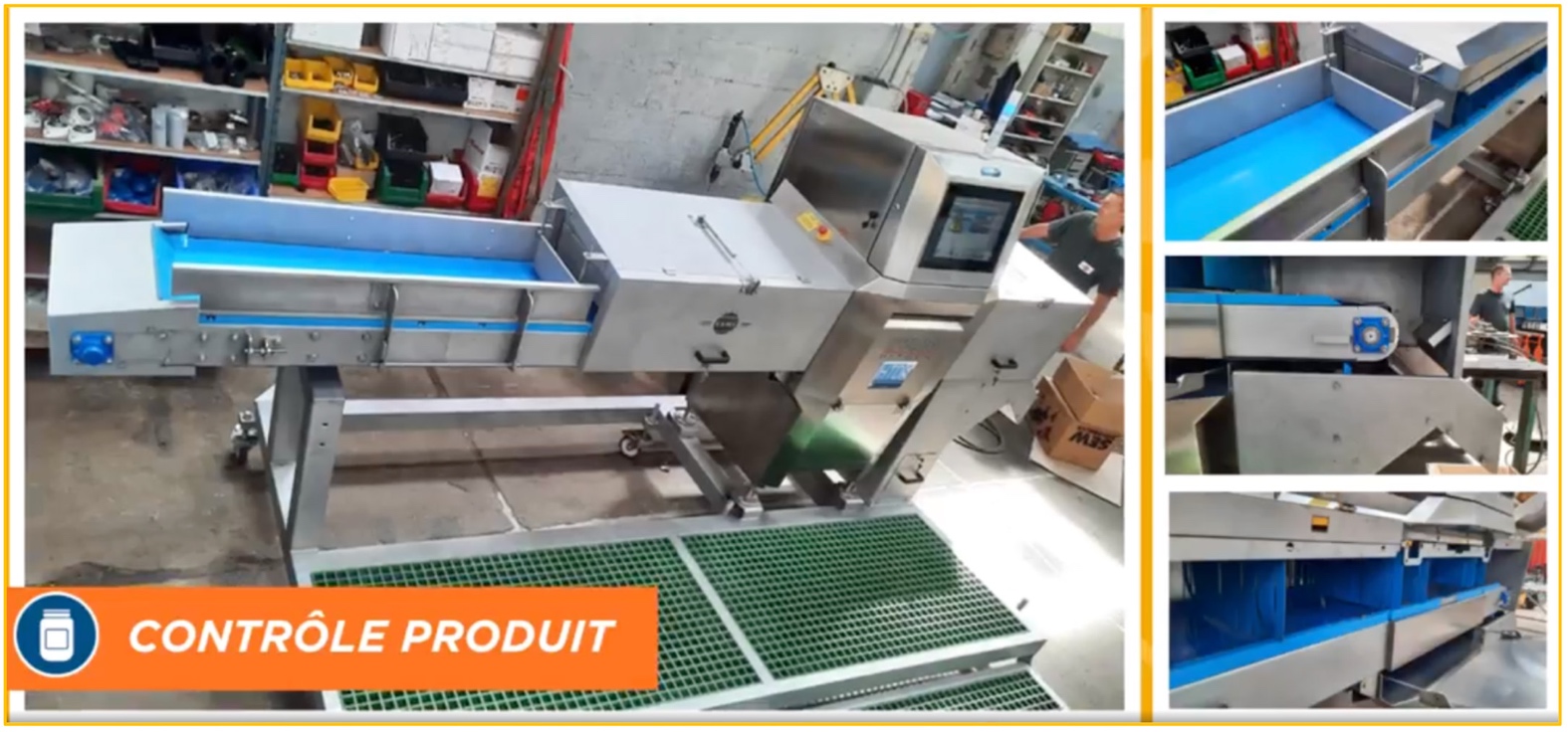 Scanner RX Dymond 80 Bulk : solution sur mesure pour l’agroalimentaire ...